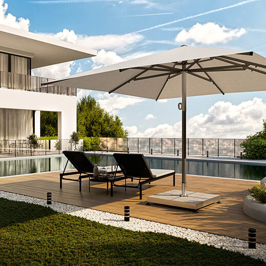 Parasols de piscine - Protection et confort au bord de l'eau