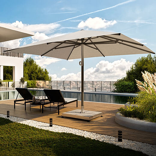 Parasols de jardin haute gamme